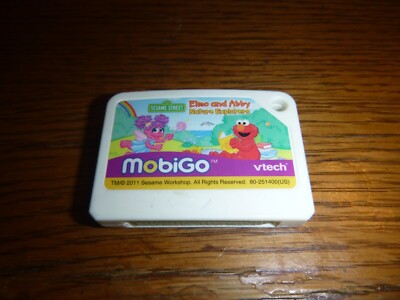 VTECH MobiGo Sesame Street Elmo & Abby Nature Explorers Game | eBay