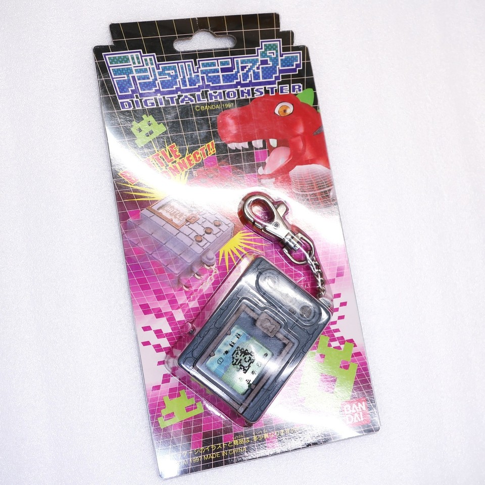 Digital Monster Digimon V1 Gray 1997 Digivice Bandai Virtual Pet In ...