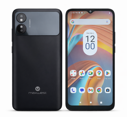 (B-STOCK) Maxwest Astro A65 (MX-A65) 32GB (GSM Unlocked) Dual SIM ...