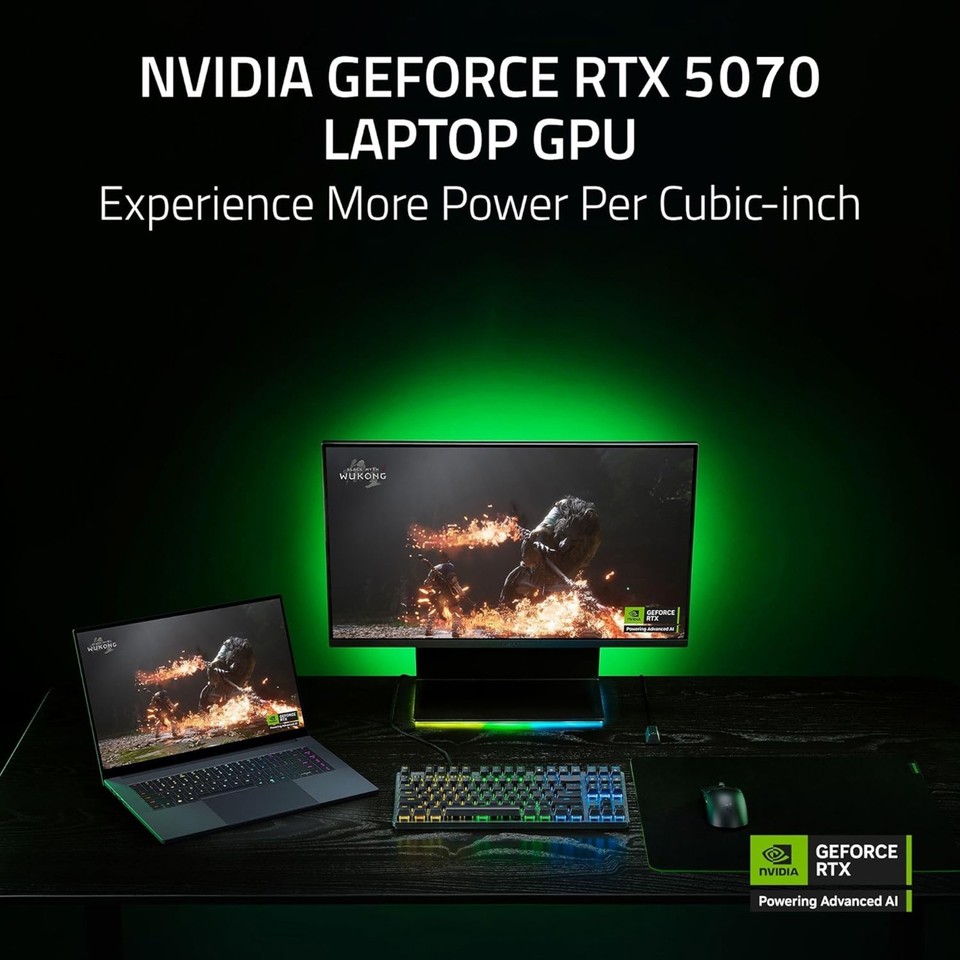 Razer Blade 16″ OLED 240Hz Gaming Laptop 32GB RAM RTX 5070 2TB SSD ...