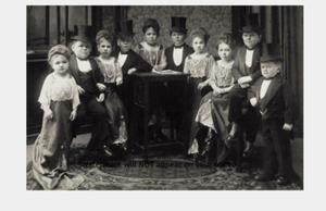 Vintage Circus Midgets Group PHOTO Dwarf Circus Freak Sideshow Act ...