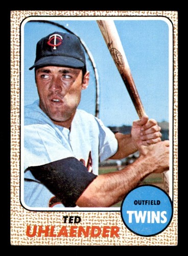 1968 Topps Baseball #28 Ted Uhlaender EX *e2 | eBay