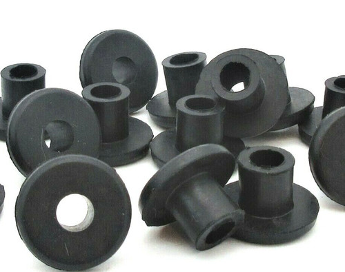 3/8” Rubber Bumpers Fits 3/8" Hole x 1/4" ID Push In Bushing 3/4” OD | eBay