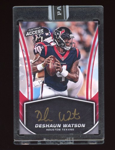 2018 Panini Instant Access DeShaun Watson /25 Auto Autograph | eBay