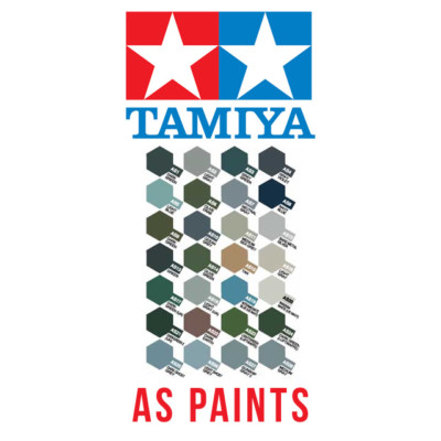 Tamiya Model AS Acrylic Aircraft Spray Paint 100ml Multi Listing All ...