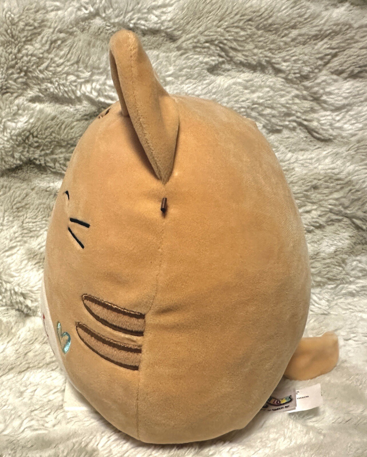 Squishmallows Nathan Tabby Cat Plush Stuffed Animal 8" Kellytoy XOXO ...