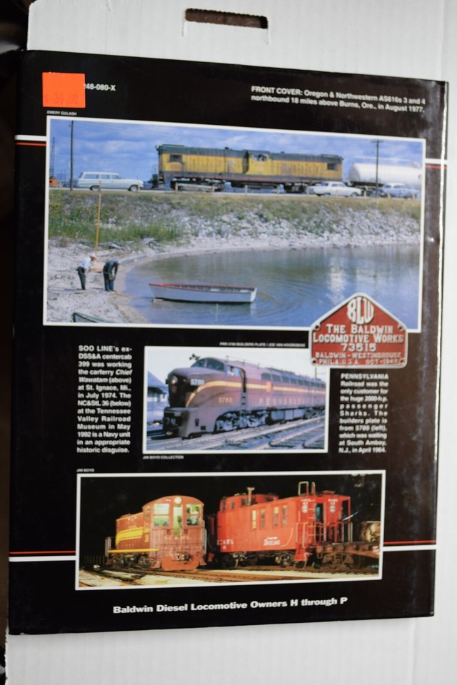 IN COLOR RAILROAD BOOK SP SOO SF ATSF UP PRR SSW TRACKSIDE sold ...