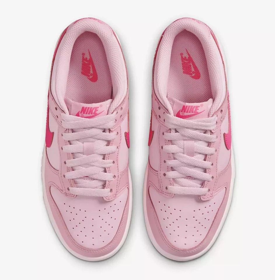 Nike Dunk Low Triple Pink - Barbie - DH9765-600 Shoes New Size | eBay