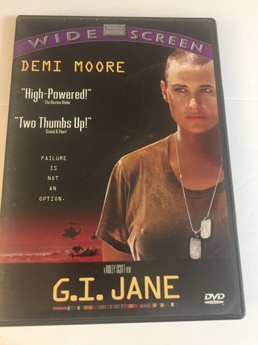 G.I. Jane Demi Moore Widescreen DVD Ships Free Same Day With Tracking ...
