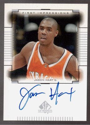 2000 SP TOP PROSPECTS #JH JASON HART FIRST IMPRESSIONS AUTOGRAPH | eBay