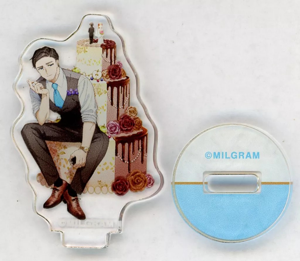 Acrylic stand/acrylic panel Kazui "MILGRAM 5th Anniversary POP UP STORE ...