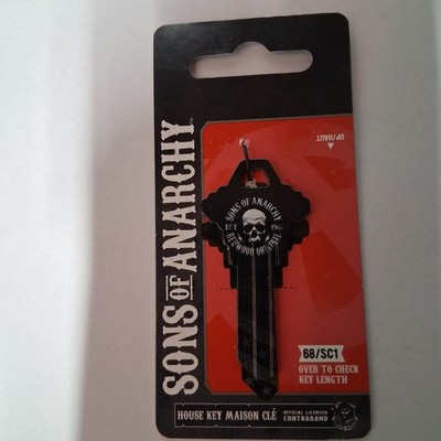 Sons Of Anarchy Uncut Key Blank Sc1 Key Way | eBay