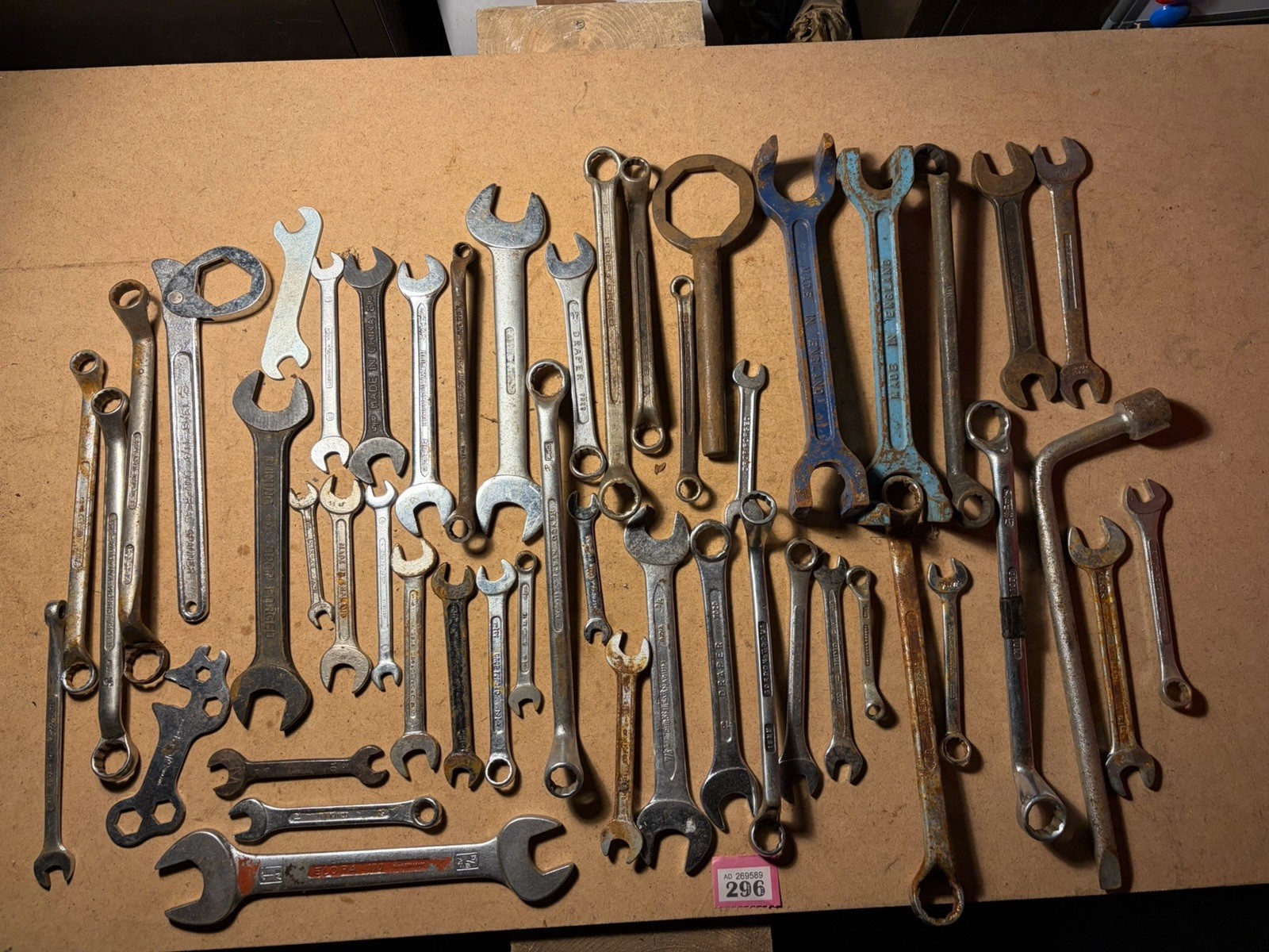 Tools Joblot Mixed Various Spanners Mixed Sizes And Makes | eBay UK
