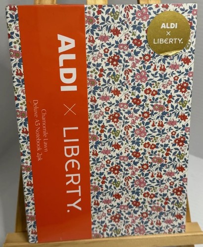 Aldi X Liberty Chamomile Lawn Deluxe A5 Notebook 2pk - New | eBay Australia