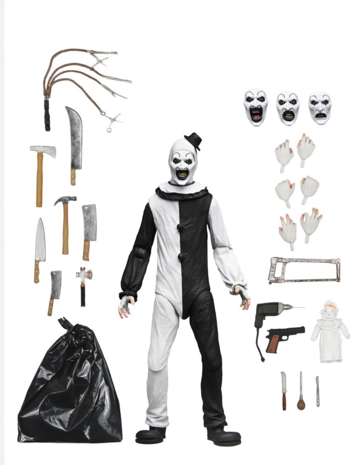 NECA Ultimate TERRIFIER ART THE CLOWN Action Figure! | eBay