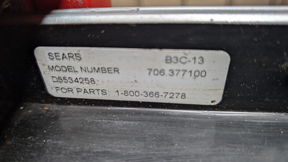 CRAFTSMAN 3 DRAWER INTERMEDIATE CHEST MIDDLE TOOL BOX W/ KEY 26.5" X 12 ...