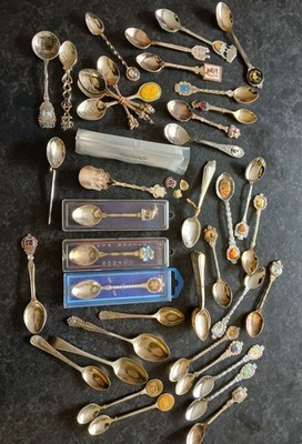 Vintage tea spoons Spoon collection joblot | eBay UK