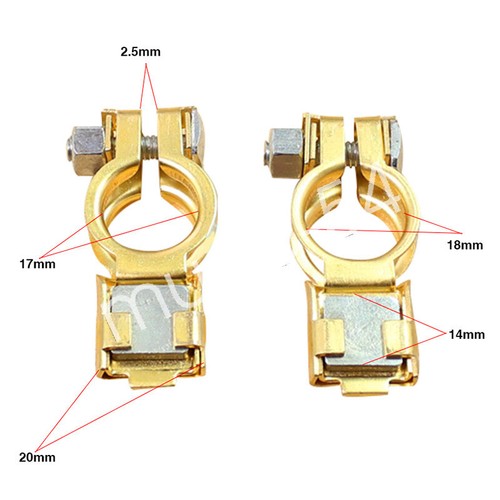 Durable&Long Lasting Cars Battery Cabling Connect Clips Clamp Terminal ...