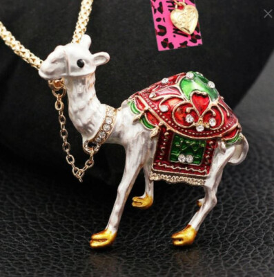 Camel costume jewelry Pin / Pendant with Enamel | eBay