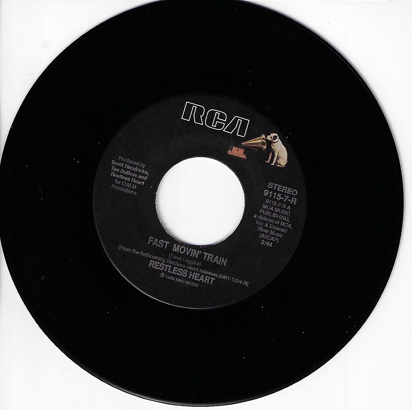 RESTLESS HEART FAST MOVIN' TRAIN/TRUTH HURTS 45RPM VINYL | eBay