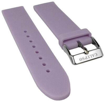 Calypso Bracelet 18mm Silicone Violet Clair Lisse Souple pour K5733/2 ...
