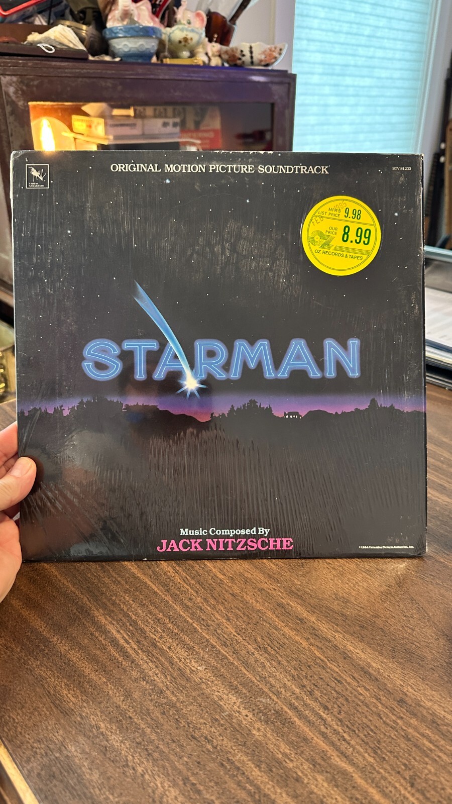 Starman Original Motion Picture Soundtrack Vinyl Album Jack Nitzsche EX ...