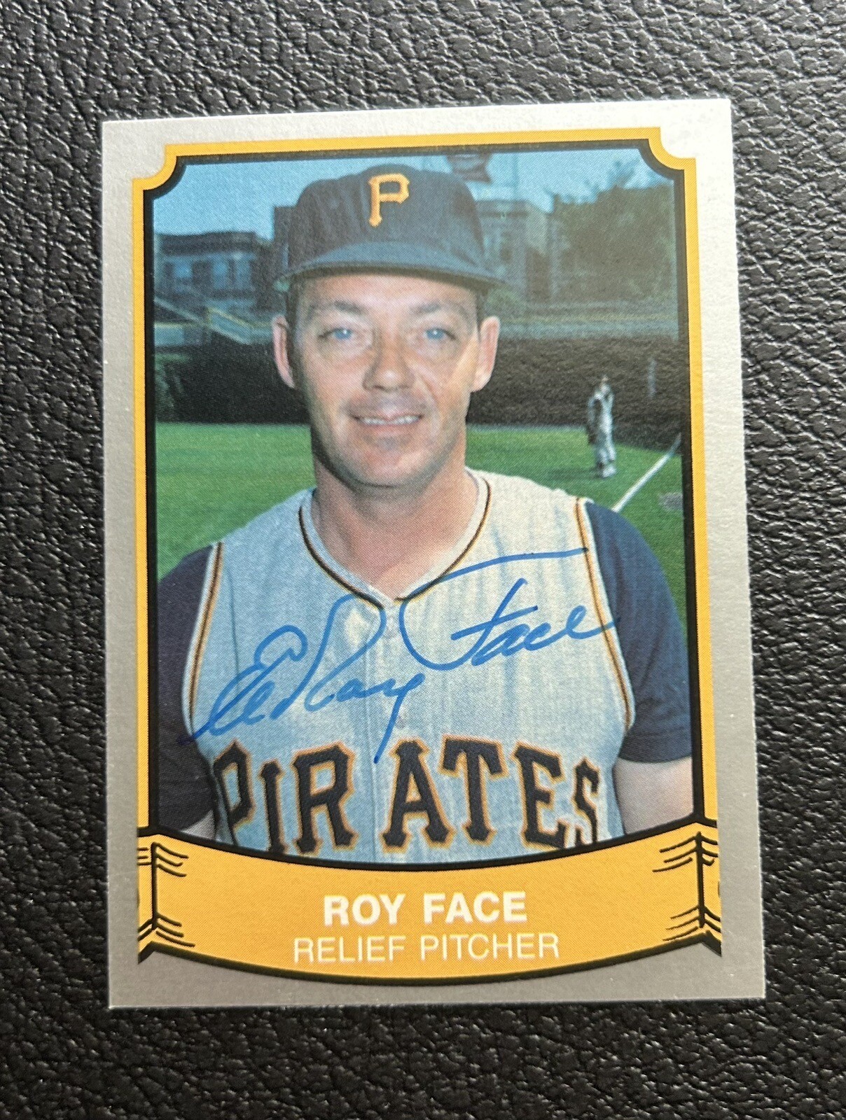 Roy Face Autographed Signed Card 1989 Pacific Legends # 178 Pirates | eBay