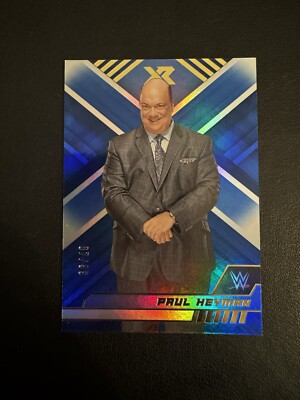 2023 Panini Chronicles WWE - Xr Blue #282 Paul Heyman /99 | eBay