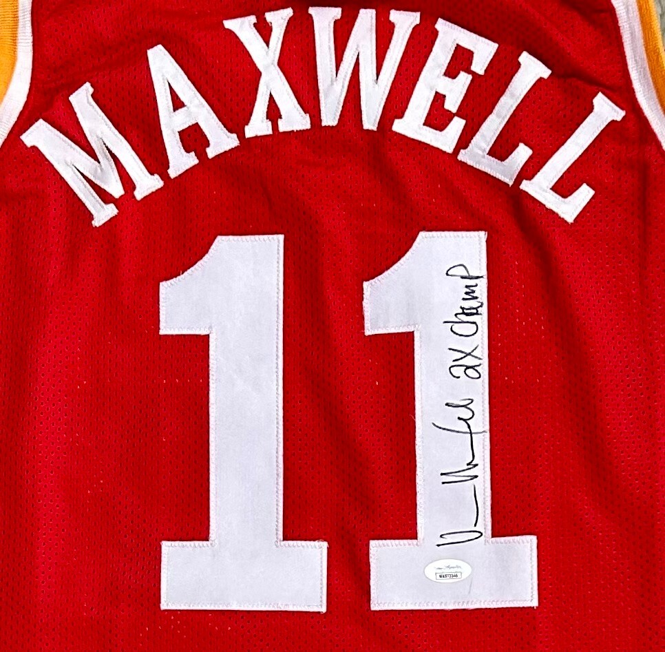 Vernon Maxwell Signed Autographed Jersey JSA Authenticated 2x Champ | eBay