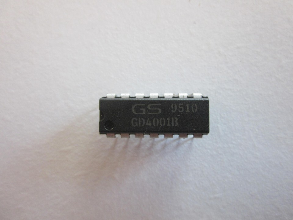 1PCS GD4001B Quad CMOS NOR Gate IC (CD4001, CD4001B) | eBay