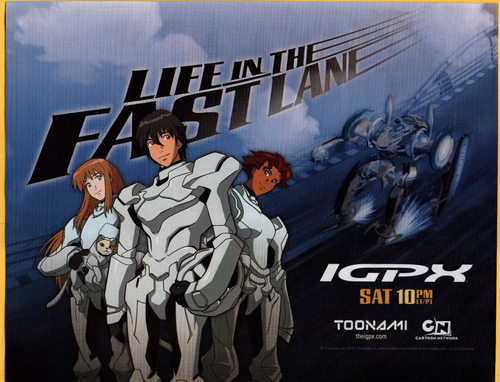 IPGX Toonami Life in the Fast Lane Anime Game Print Ad / Poster Promo ...