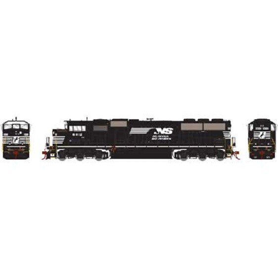 Athearn Genesis HO Scale Sd60m "tri-clops" Locomotive DCC & Sound NS ...