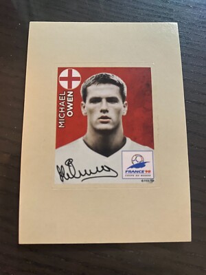 2018 Panini World Cup Russia Album Stickers Classics Michael Owen #C8 ...