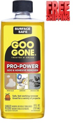 Goo Gone Pro-Power Goo & Adhesive Remover, 8 oz | eBay
