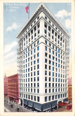Portland Oregon 1920s Postcard Yeon Building | eBay