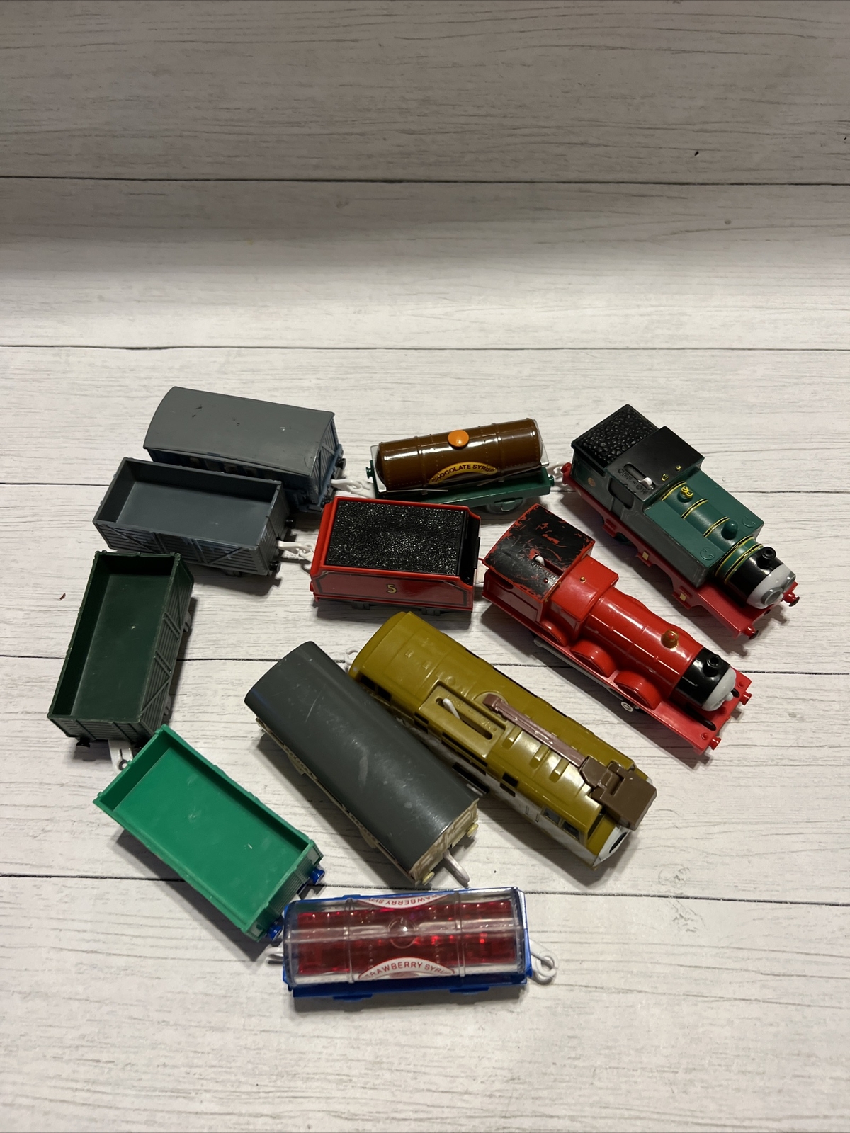 💙Lot 11 Thomas Tank Engine Trackmaster Cars Engines Sodor Ice Cream ...