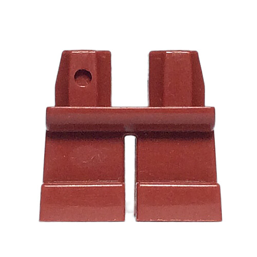 NEW LEGO - Figure Legs - Short - plain Red Dark x 1 - GENUINE LEGO ...
