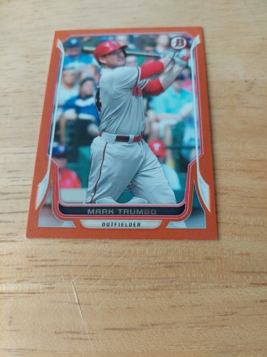 2014 Bowman Orange #191 Mark Trumbo D-Backs /250 | eBay