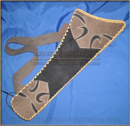 Crimean Tatar Quiver Shoulder Strap Leather Archery Traditional Arrows ...
