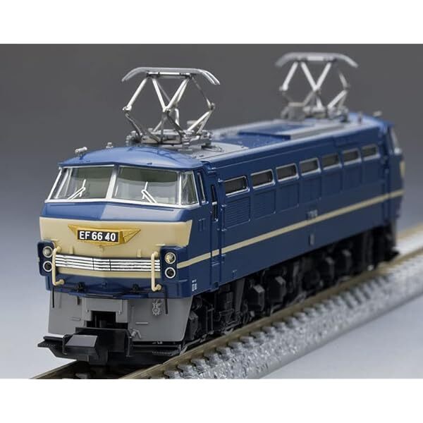 TOMIX N Gauge Late JNR EF66 0-type 7166 Model Train Electric Locomotive ...