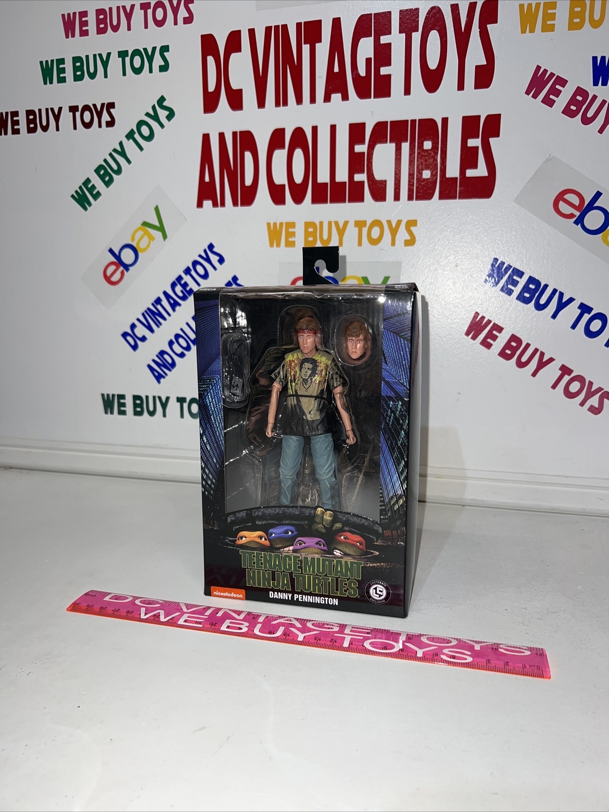NECA TMNT Danny Pennington Loot Crate Exclusive Action Figure 7" Dan ...