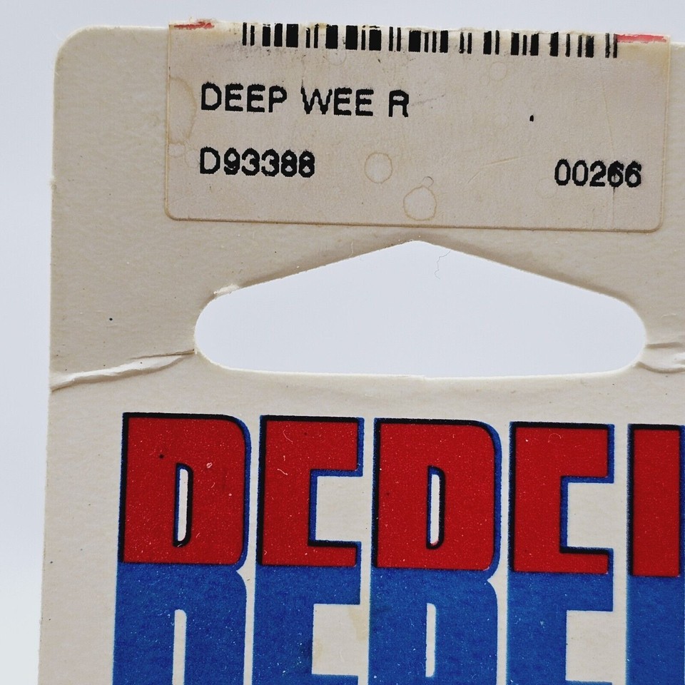 Vtg 1995 New Rebel 3/8oz Deep Wee R Crankbait Tough Colors 8-10 Ft #6 ...