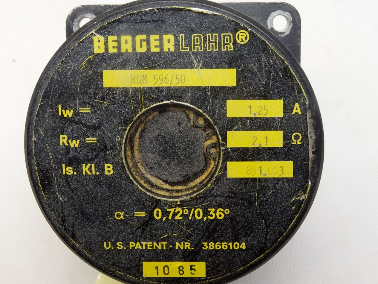 2 Schrittmotoren Berger Lahr RDM 596/50 for sale online | eBay