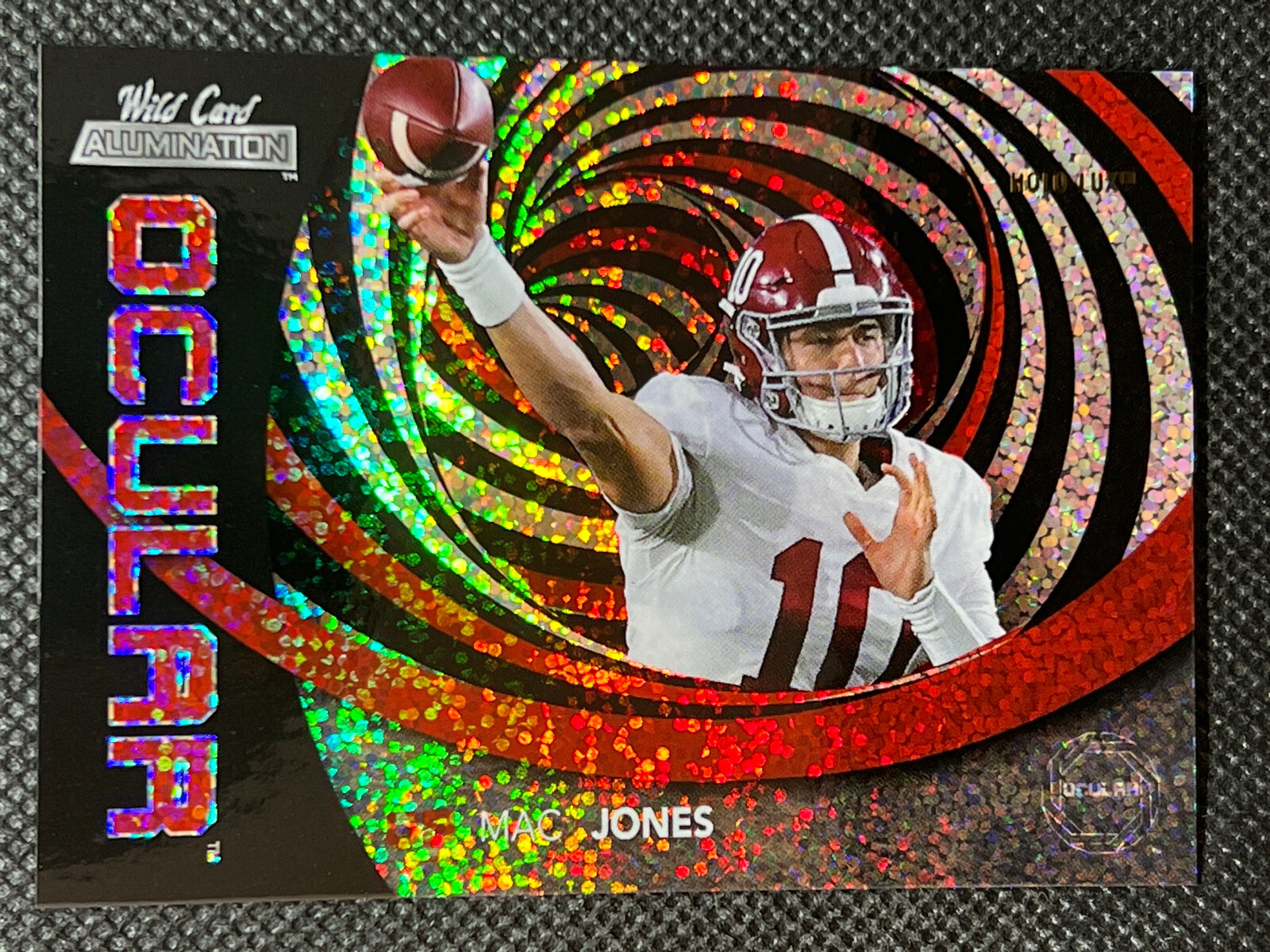 2021 Wild Card Allumination MAC JONES RC #OC-4 RED HOLO-LUX OCULAR ...
