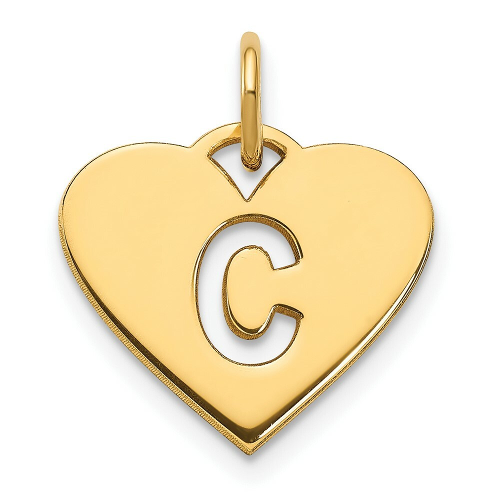 Letter C In Heart
