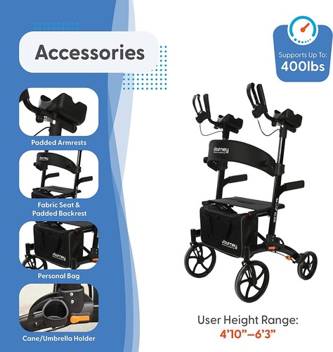 The UPWalker H200 Standard Size Upright Mobility Walker for sale online ...