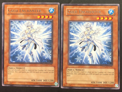 YUGIOH 2x Cold Enchanter - TDGS-EN096 - Rare - Unlimited - LP | eBay