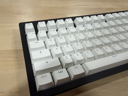 Wooting Double-Shot PBT Keycap Set White | eBay
