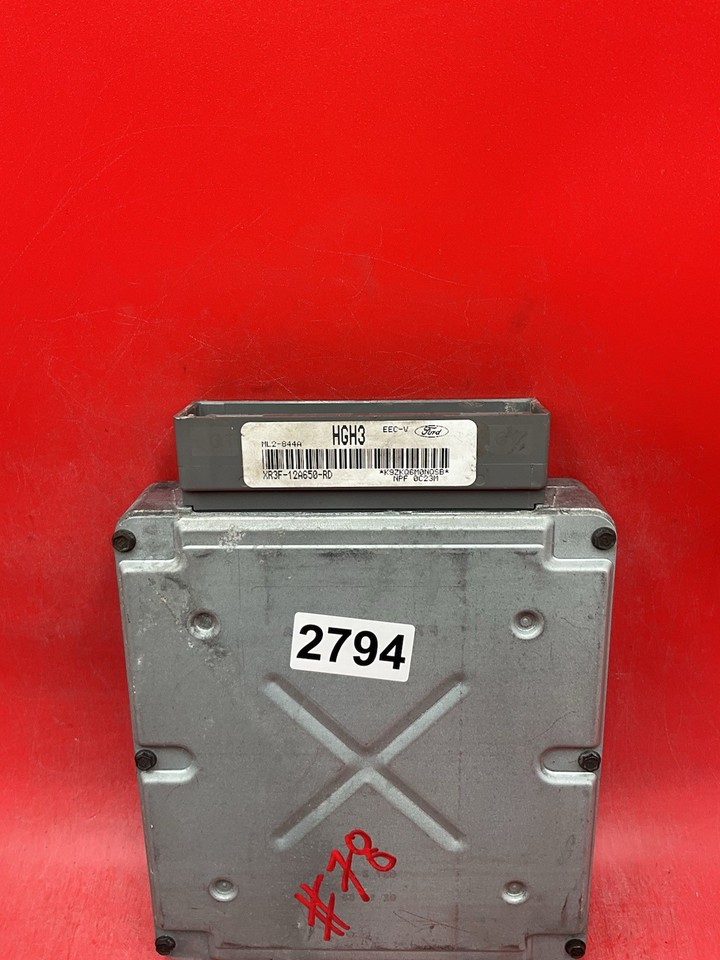 XR3F-12A650-RD | 1999 - 2000 FORD MUSTANG PCM 3.8L ECM ENGINE COMPUTER ...