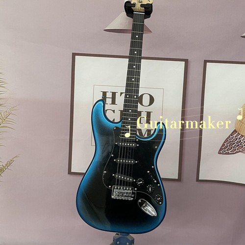 Factory ST Electric Guitar Solid Body Maple Neck SSS Pickups Tremolo ...